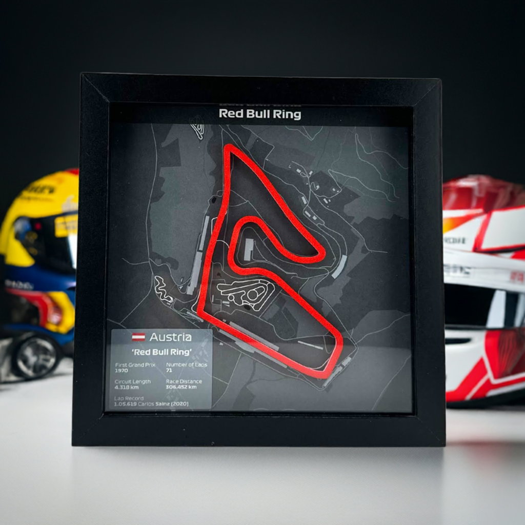 Austrian F1 Grand Prix 3D Track - Red Bull Ring Circuit Collectible ...